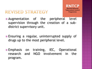 RNTCP.pptx revised national tuberculosis program | PPTX