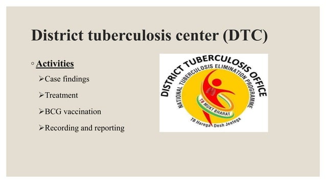 Revised National Tuberculosis Control programme.pptx | Infectious ...