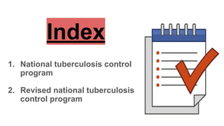 Revised national tuberculosis control program ppt ppt | PDF