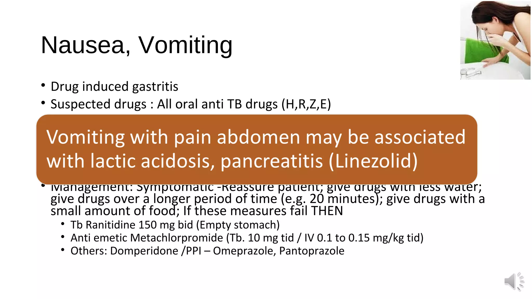 ADR to Anti Tuberculosis Drugs | PPT