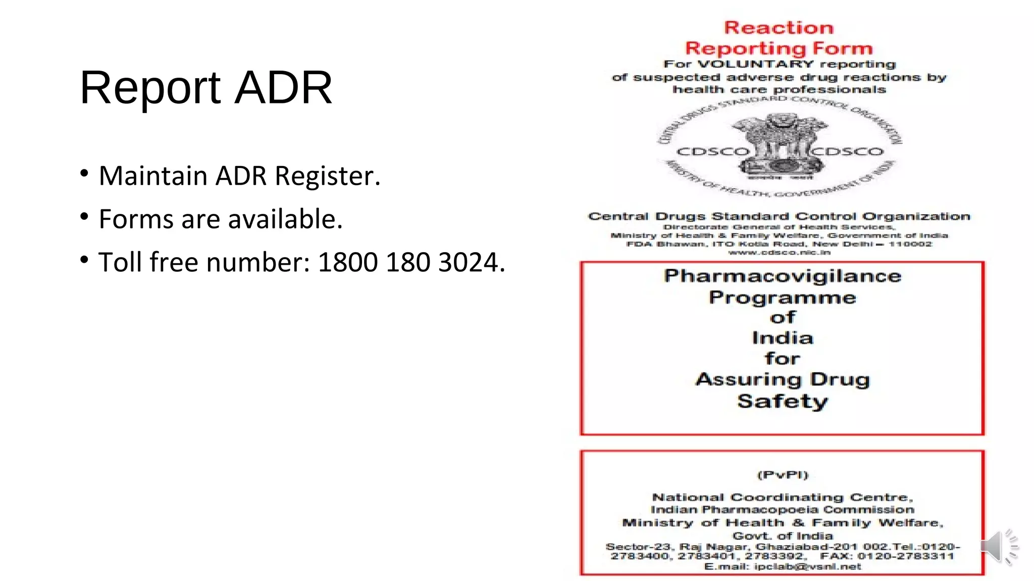 ADR to Anti Tuberculosis Drugs | PPT