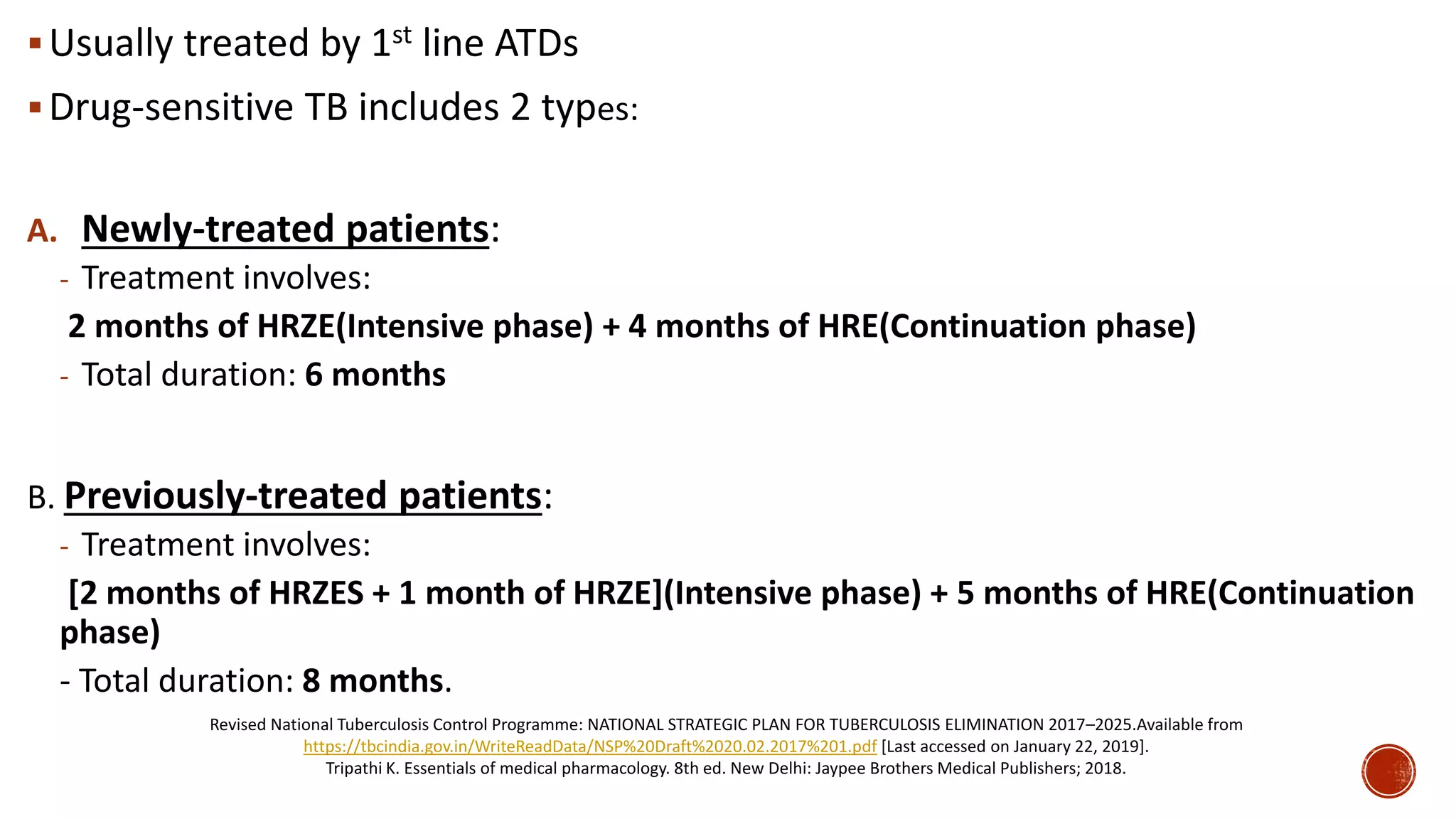 RNTCP guidelines for tuberculosis management: Extended version | PPTX