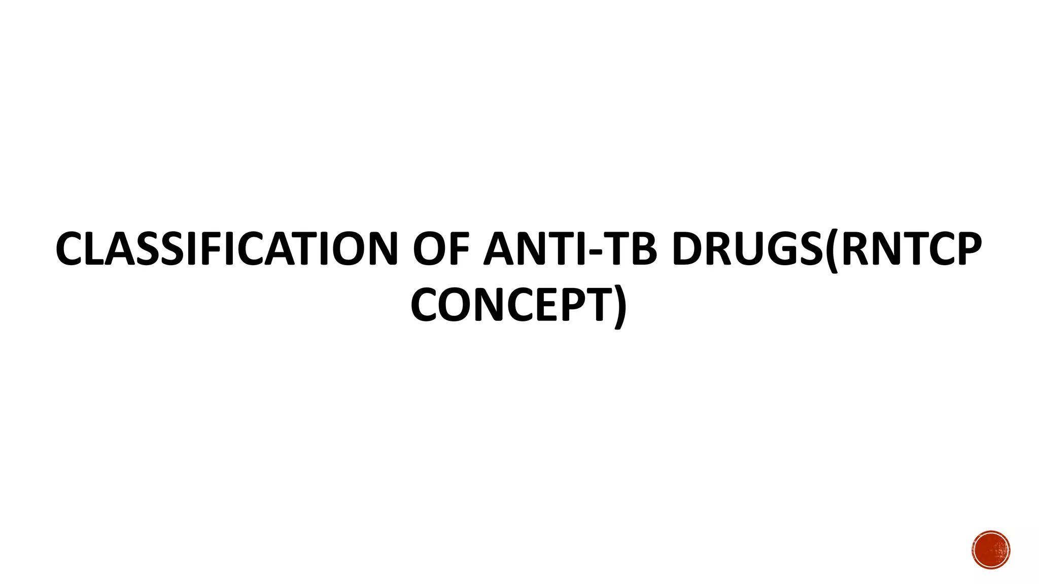 RNTCP guidelines for tuberculosis management: Extended version | PPTX