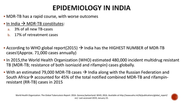 RNTCP guidelines for tuberculosis management: Extended version | PPTX ...
