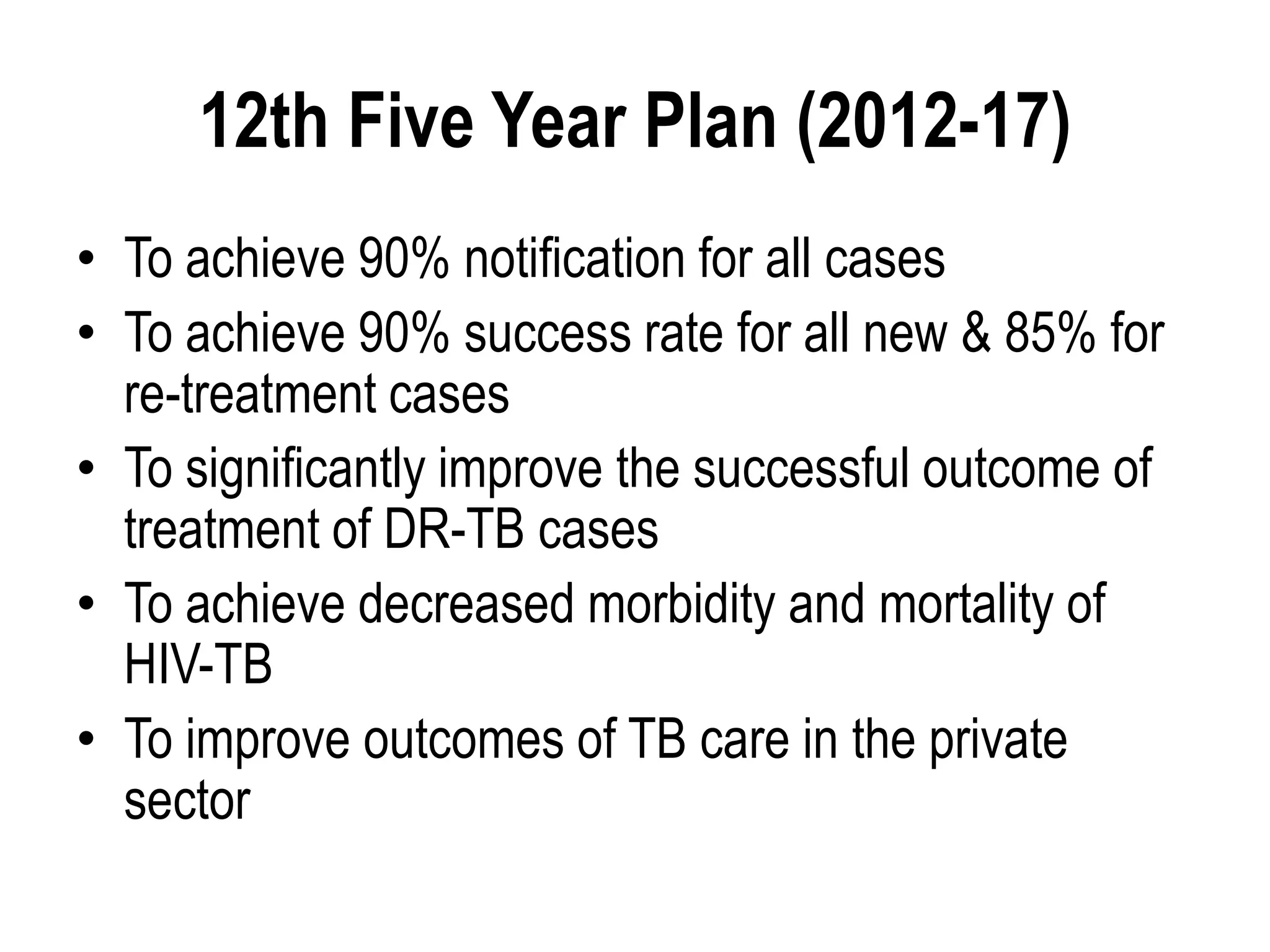 Revised National Tuberculosis Control Program | PPTX
