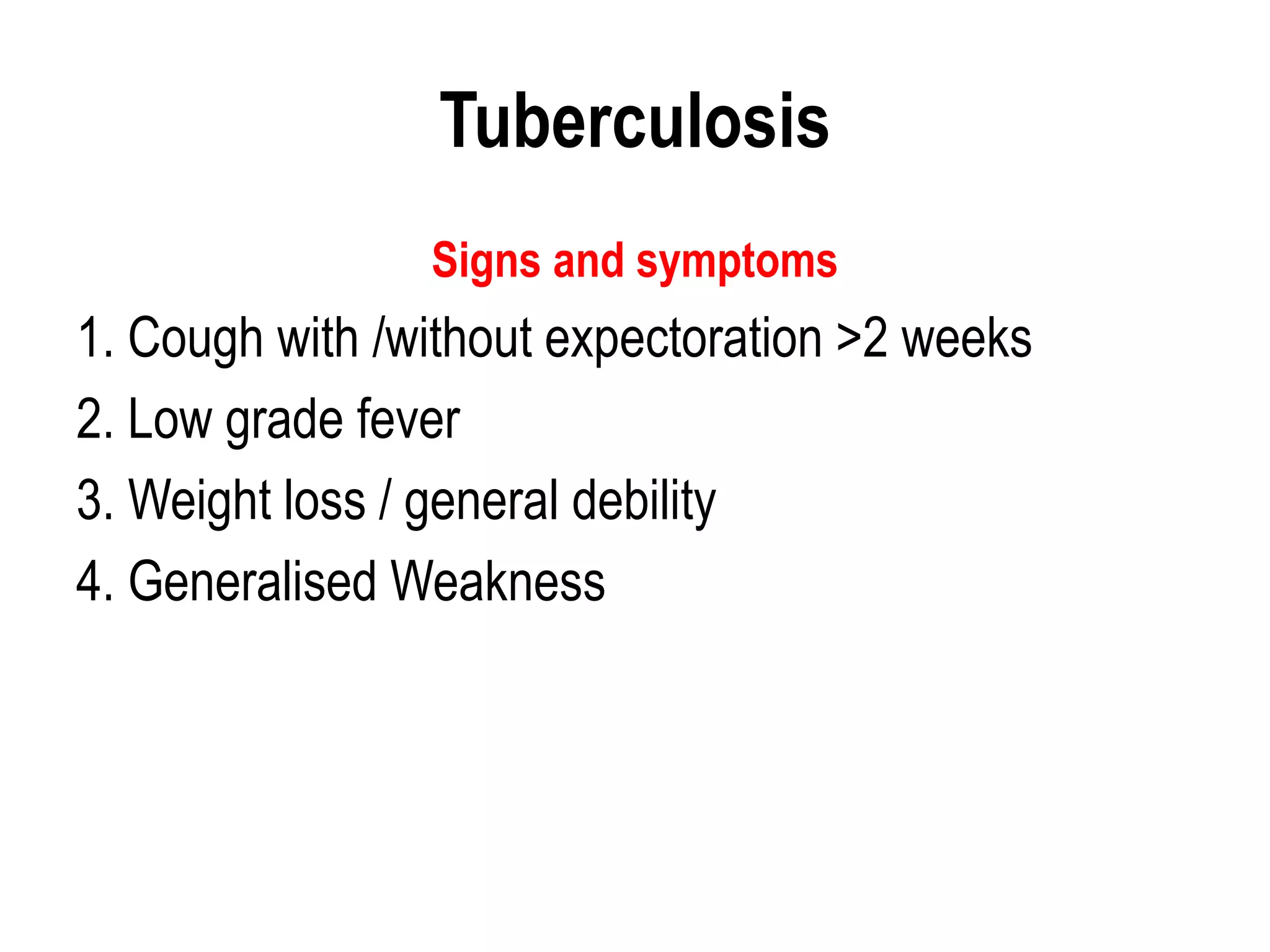 Revised National Tuberculosis Control Program | PPTX