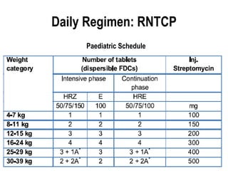 Revised National Tuberculosis Control Program | PPTX