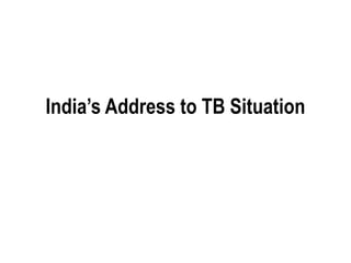 Revised National Tuberculosis Control Program | PPTX