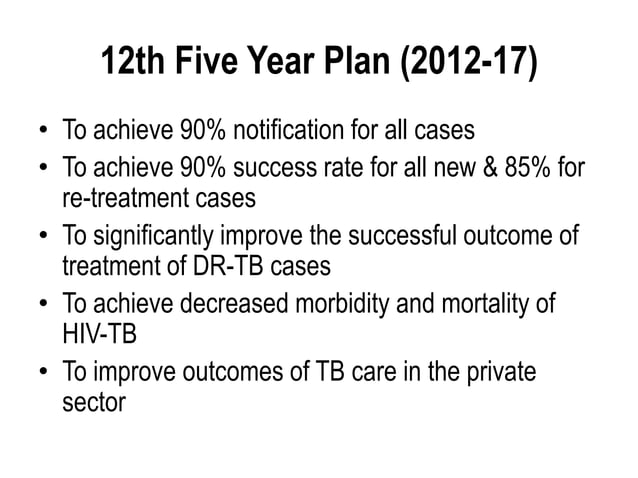 Revised National Tuberculosis Control Program | PPTX | Lung and ...