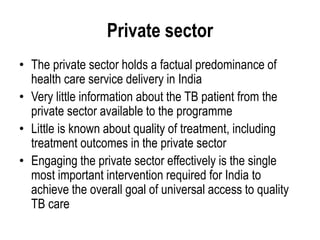 Revised National Tuberculosis Control Program | PPTX