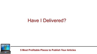 Rnw 5-best-article-places | PPTX