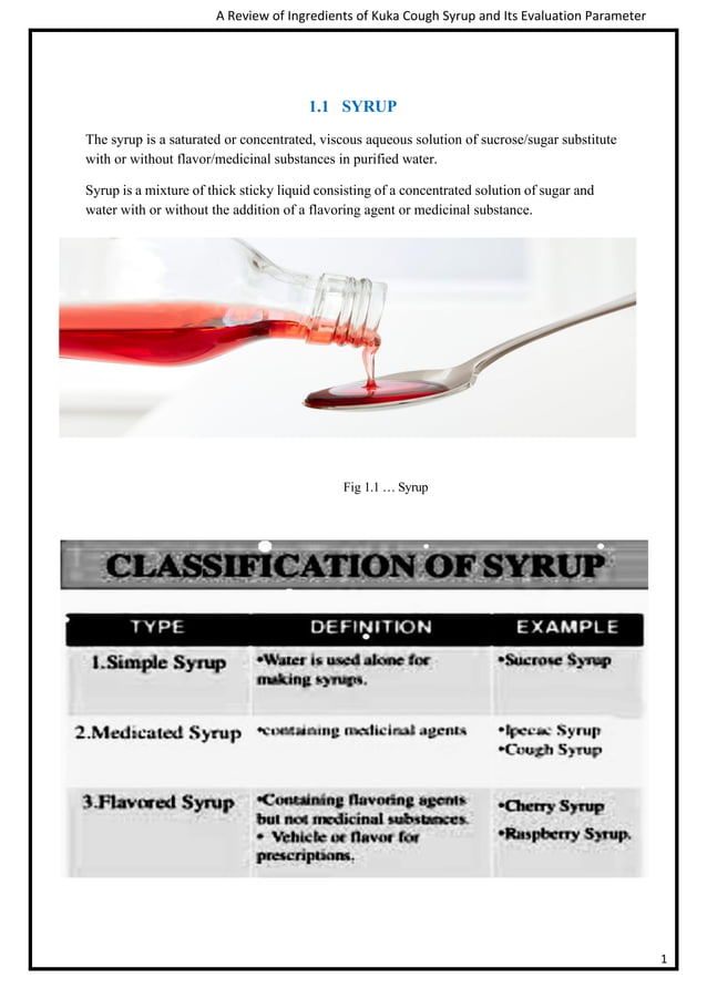 A review of ingredients of Kuka cough syrup | PDF | Herbs and ...