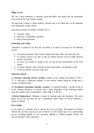 Canning of Fish | DOCX