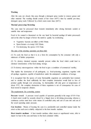 Canning of Fish | DOCX