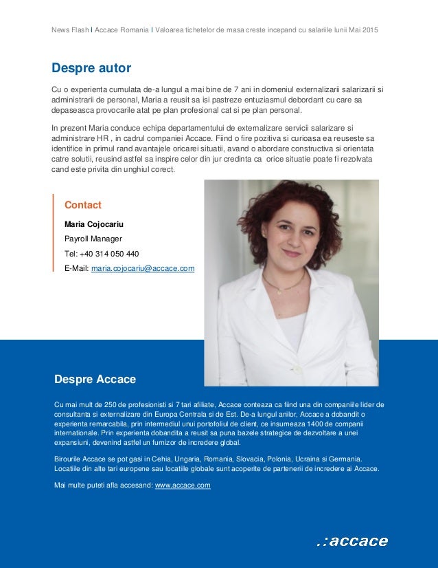 Noutati privind normele de aplicare a Legii 142/1998 privind acordarea tichetelor de masa