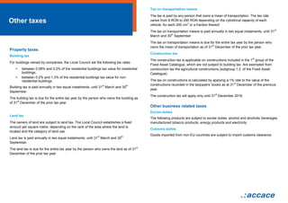 2016 Tax Guideline for Romania | PPT