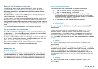 2016 Tax Guideline for Romania | PPT