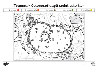 Ro1 avap-2-toamna-coloreaz-dup-codul-culorilor ver-1 | PDF