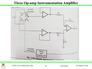 PPT for Instrumentation Amplifier with three opamp | PPTX