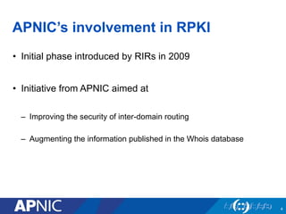 Route Origin Authorization (ROA) using RPKI | PDF