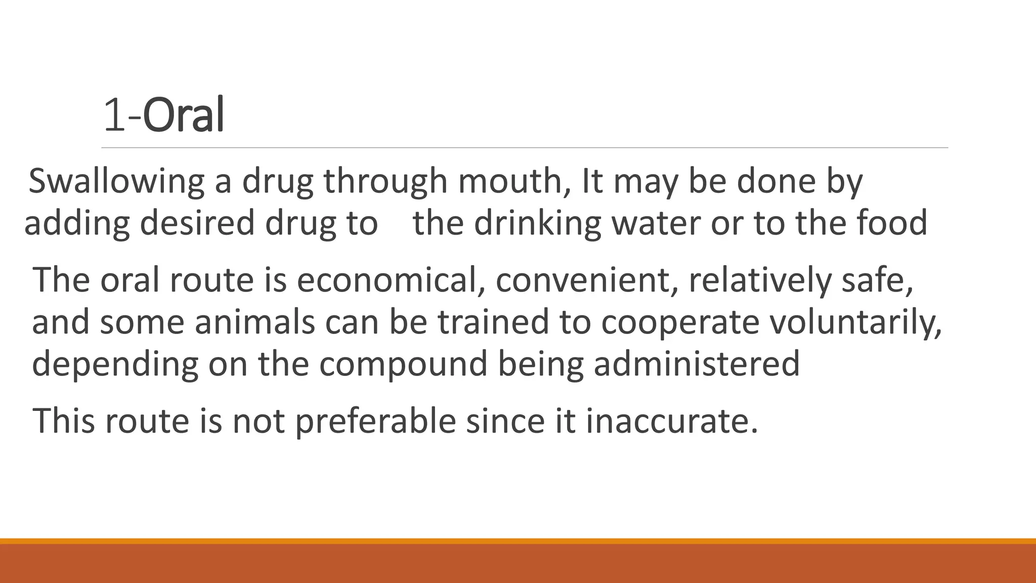 Route of administration | PPTX