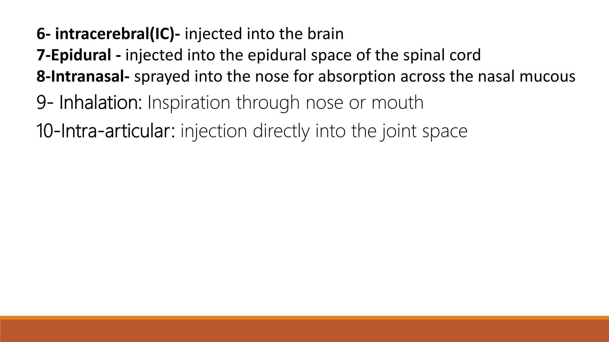 Route of administration | PPTX