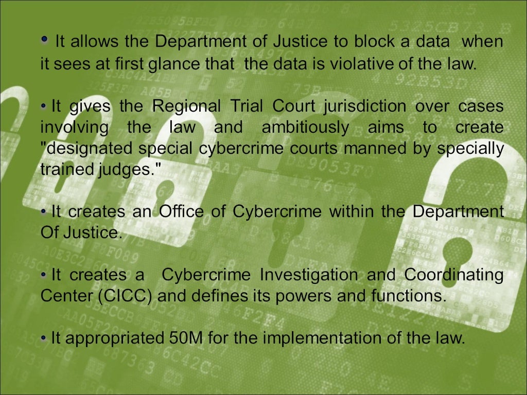 Republic Act 10175: Cybercrime Prevention Act of 2012