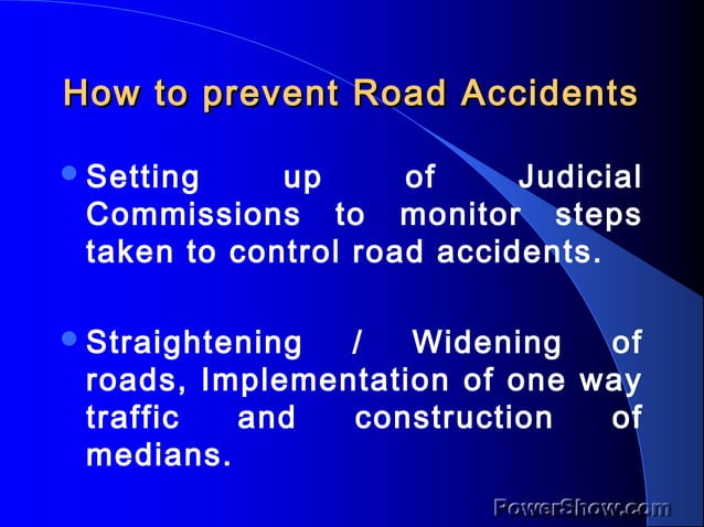 Road accident-prevention-p1242986973 kebcn | PPT
