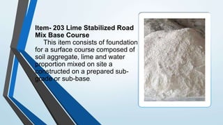 Road-Bed-Construction PPT report- Construction materials and testing | PPTX