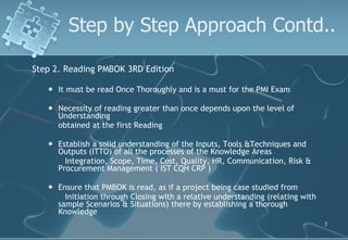 Road Map to PMI PMP | PPT