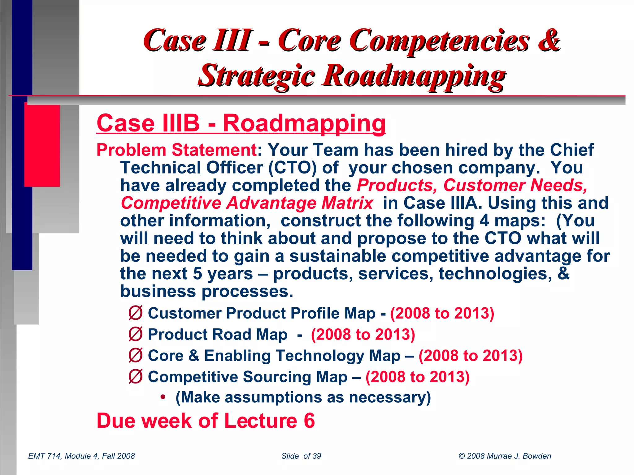 Road Mapping 3b | PPT
