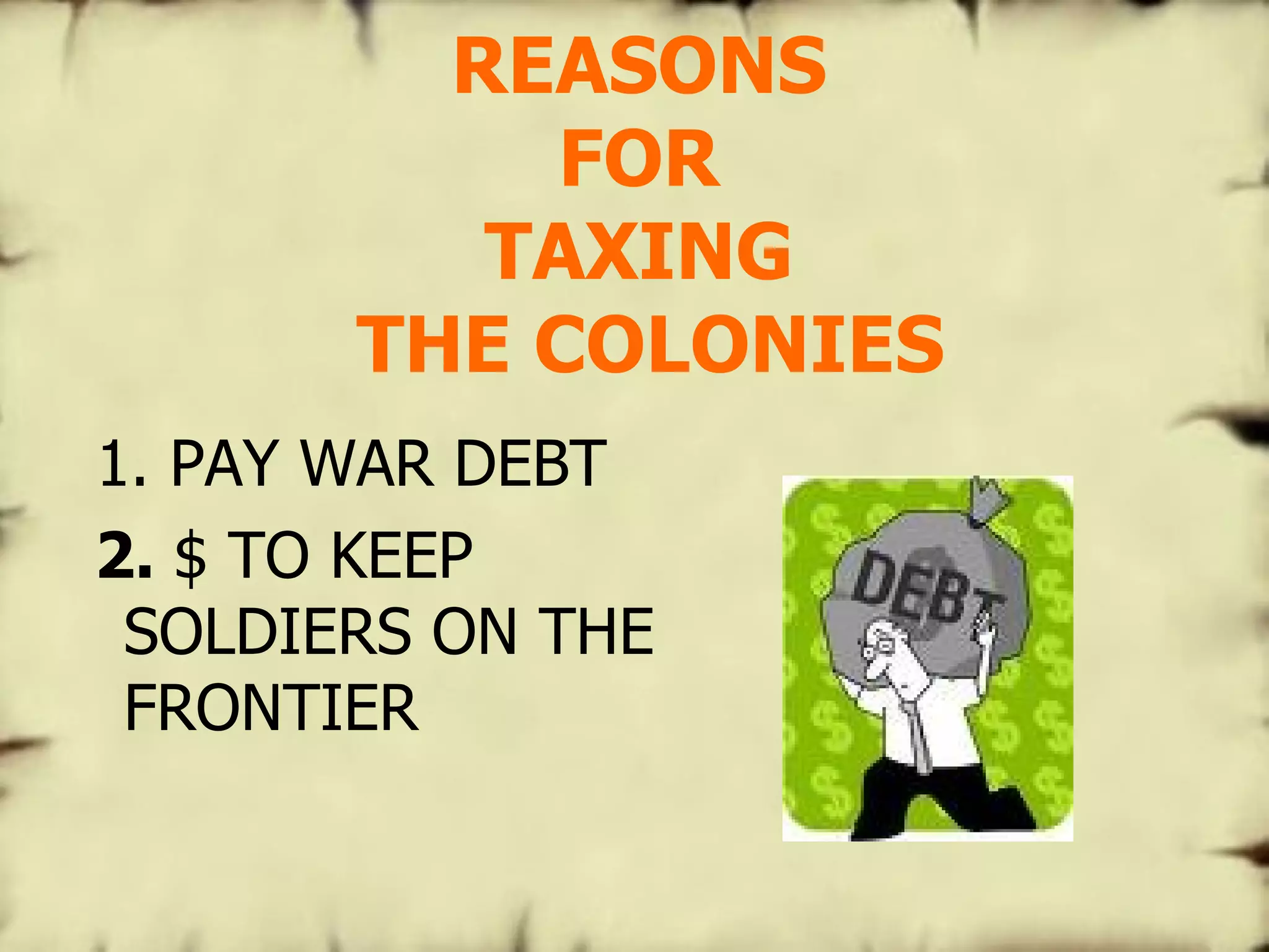 Road To Independence -Parliamentary Acts and Colonial Resistance | PPT