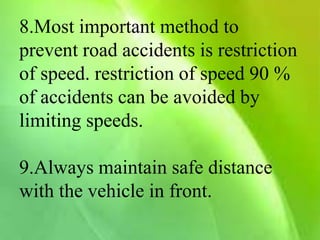 Road accident | PPT