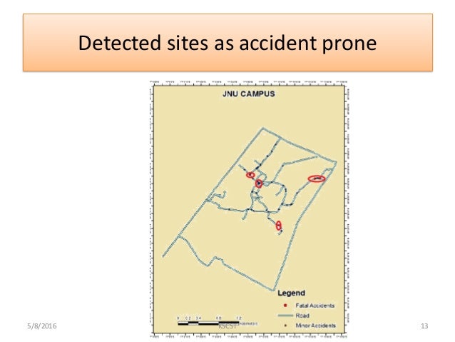 Road accident prone site detection.