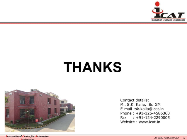 Road Accident Study activities undertaken by ICAT R2.pptx