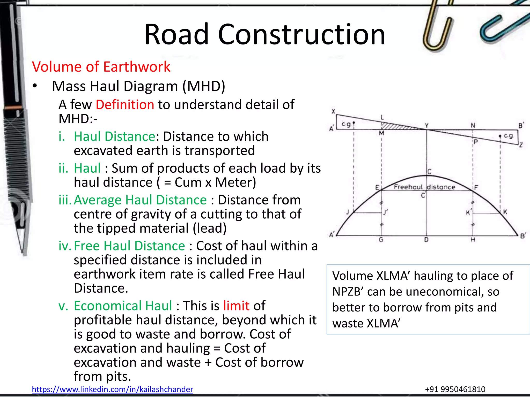 Road construction in Civil engineering | PPTX