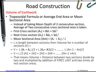 Road construction in Civil engineering | PPTX