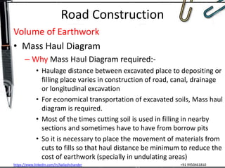 Road construction in Civil engineering | PPTX