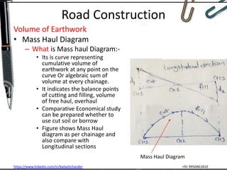 Road construction in Civil engineering | PPTX