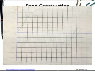 Road construction in Civil engineering | PPTX