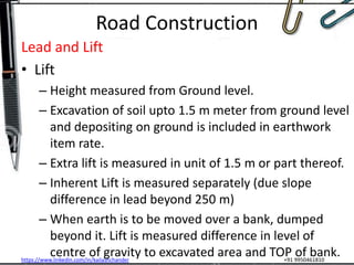 Road construction in Civil engineering | PPTX