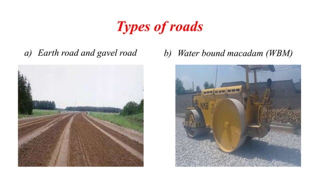 Road construction ppt | PPTX