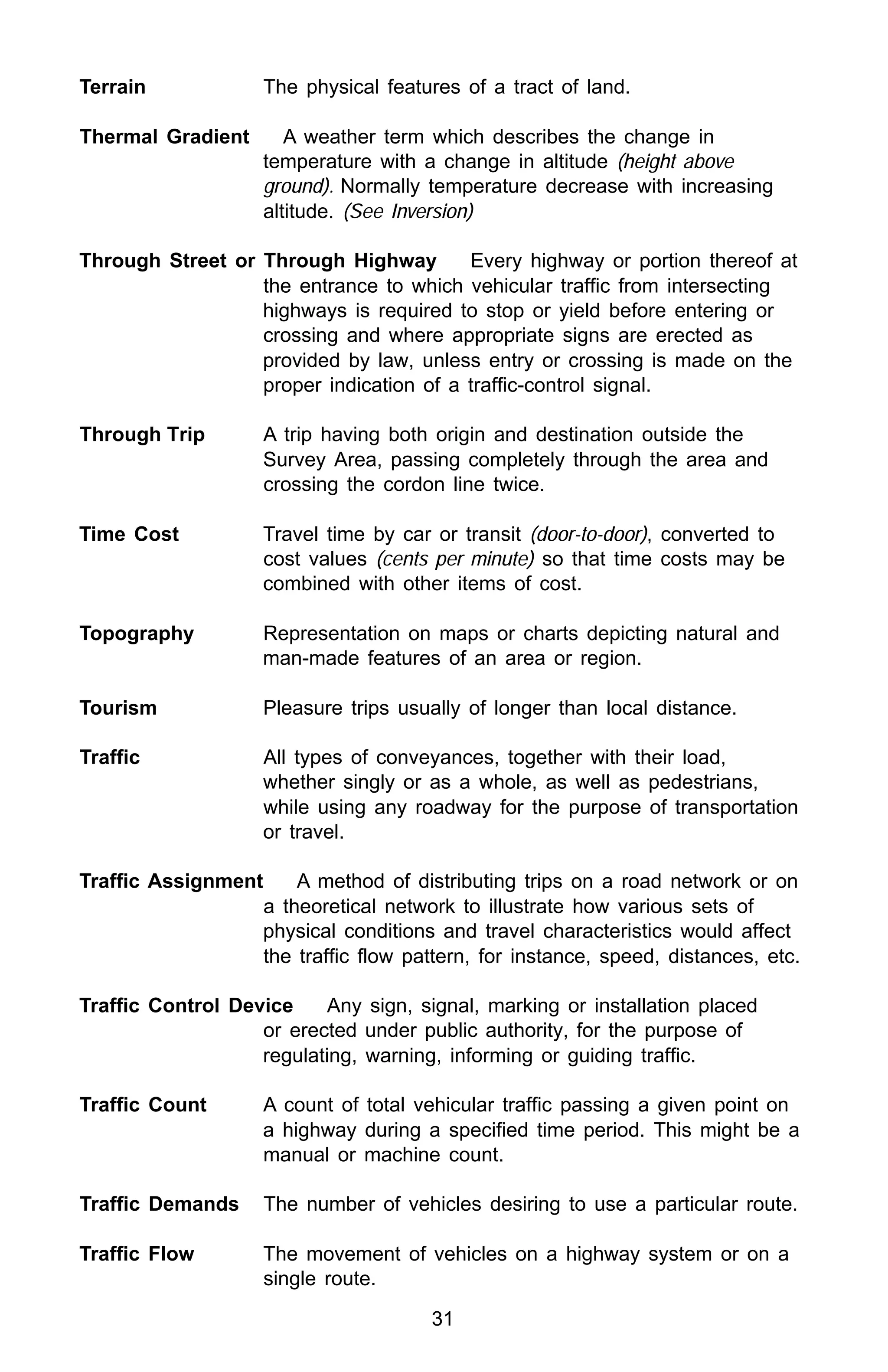 Road construction terms dictionary | PDF