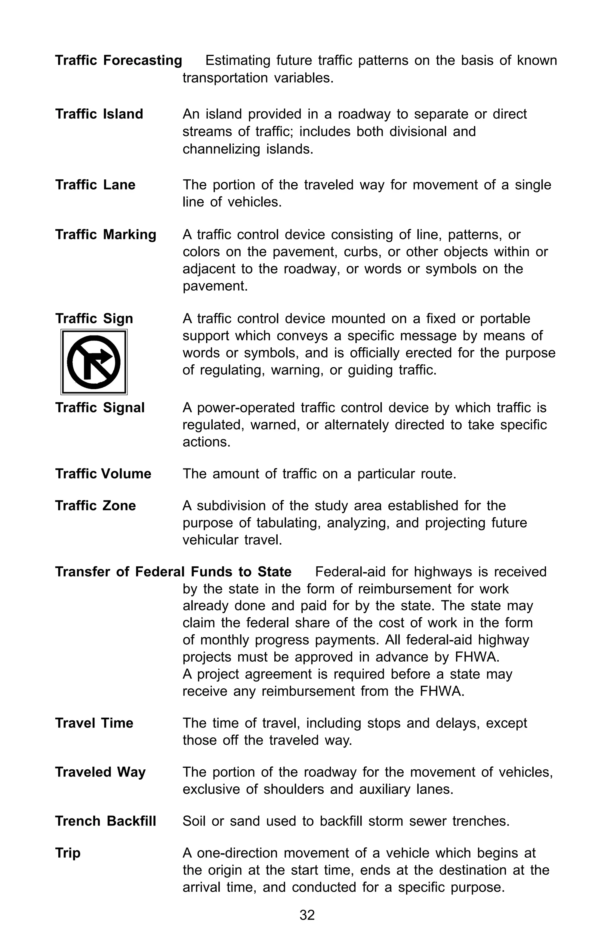 Road construction terms dictionary | PDF