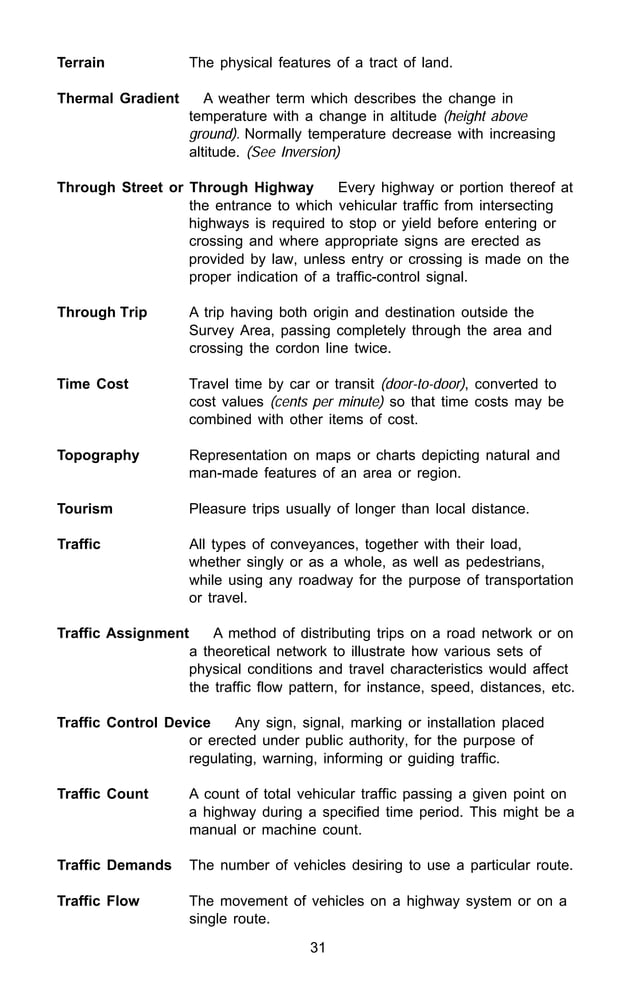 Road construction terms dictionary | PDF