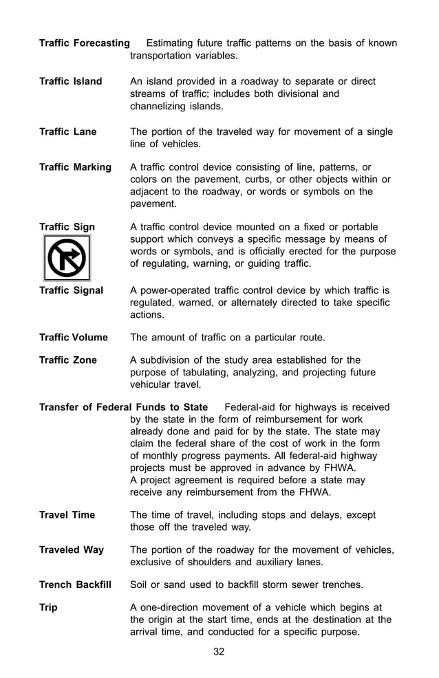 Road construction terms dictionary | PDF