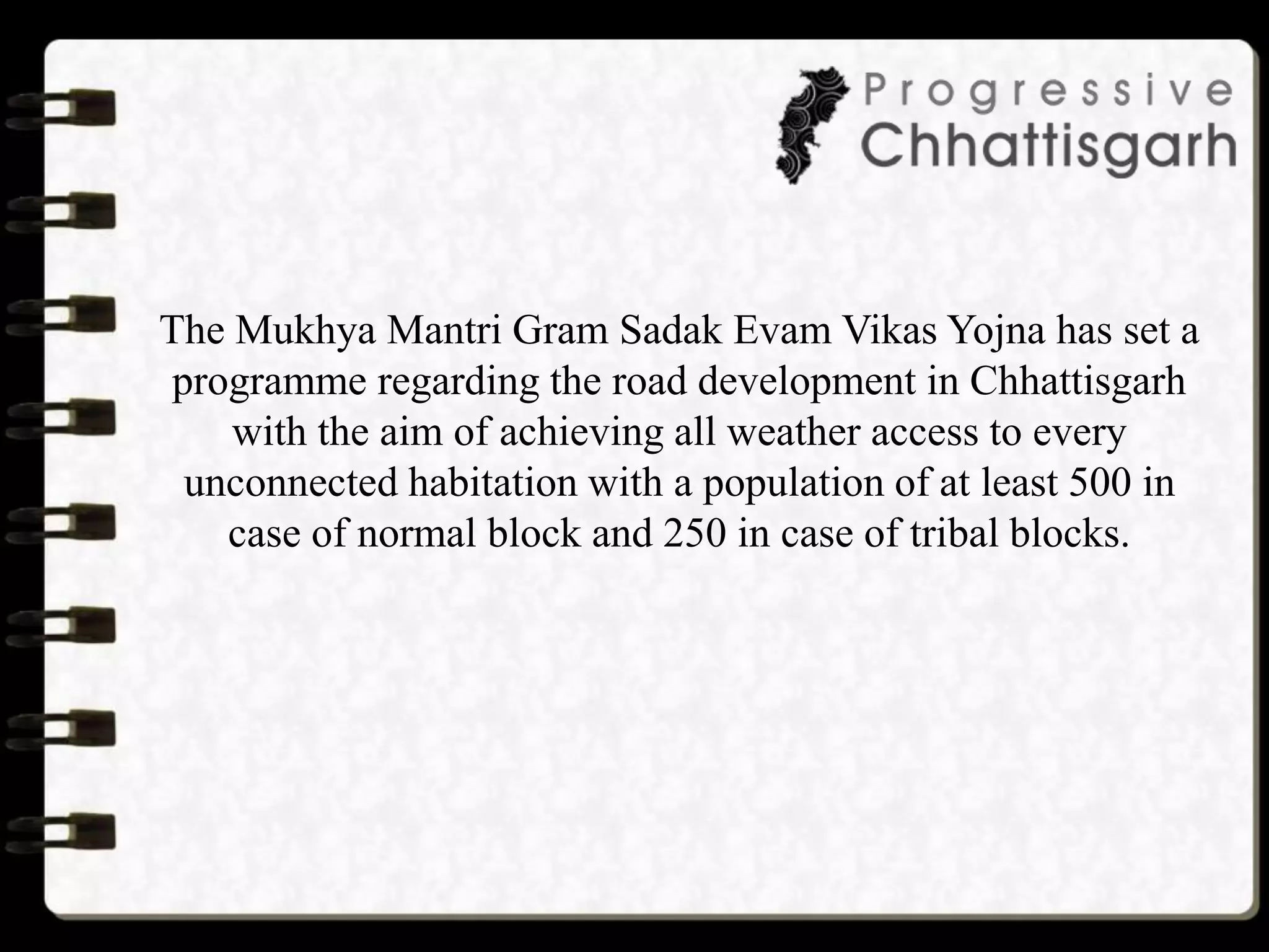 Road development in chhattisgarh | PPTX