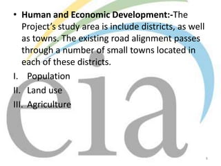 Road development projects. | PPT