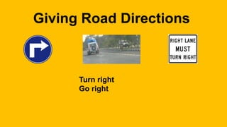 Road directions | PPTX