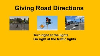 Road directions | PPTX